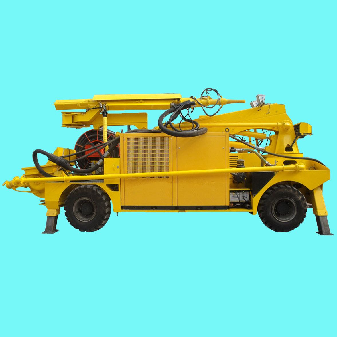 ASMS-30 Robot Arm shotcrete machine|concrete spraying machine